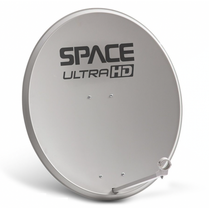 Space TV Ultra HD 80cm OffSet Steel Satellite Dish - DStv Approved